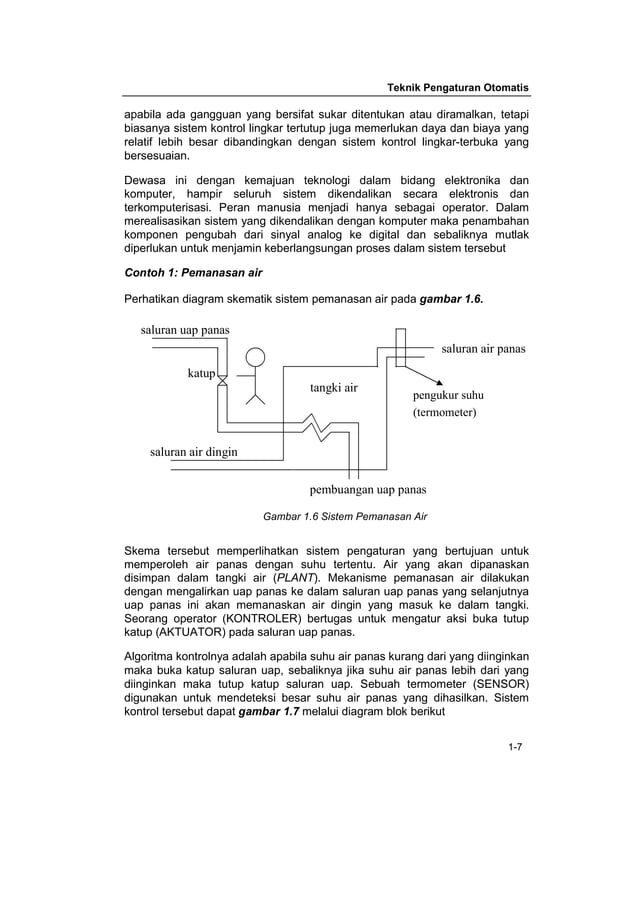 Sistem kendali otomatis | PDF