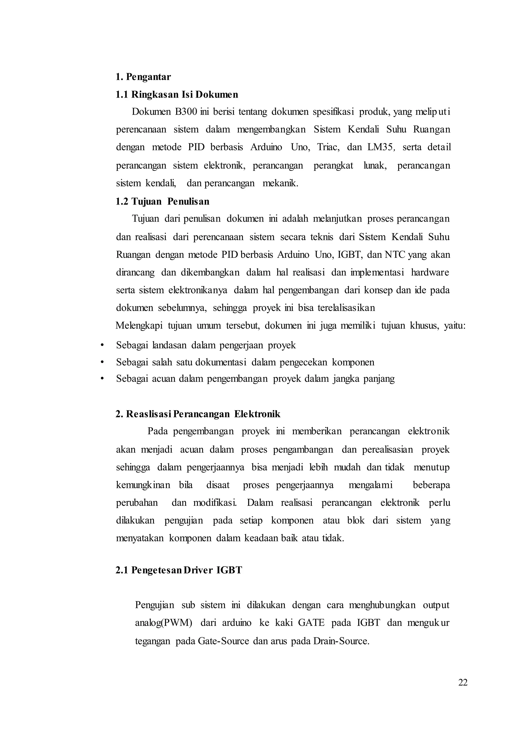 Sistem kendali suhu ruangan dengan metode pid berbasis arduino uno ...