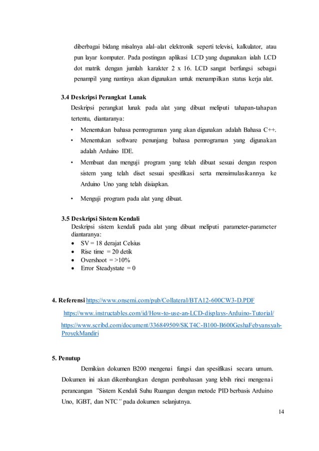 Sistem kendali suhu ruangan dengan metode pid berbasis arduino uno ...