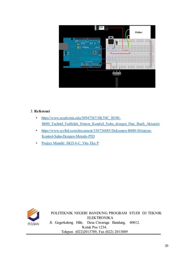 Sistem kendali suhu ruangan dengan metode pid berbasis arduino uno ...