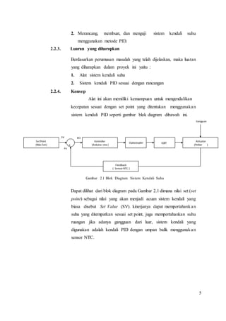 Sistem kendali suhu ruangan dengan metode pid berbasis arduino uno ...