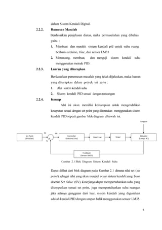 Sistem kendali suhu ruangan dengan metode pid berbasis arduino uno ...