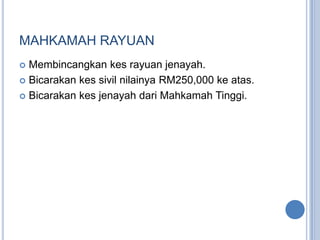 Sistem kerajaan malaysia | PPTX