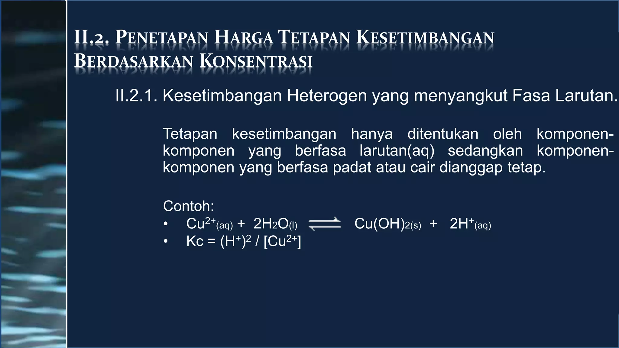 Sistem kesetimbangan heterogen | PPTX
