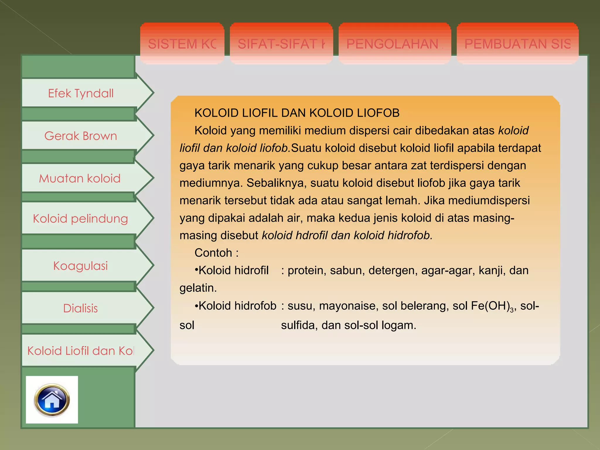 Sistem koloid | PPT