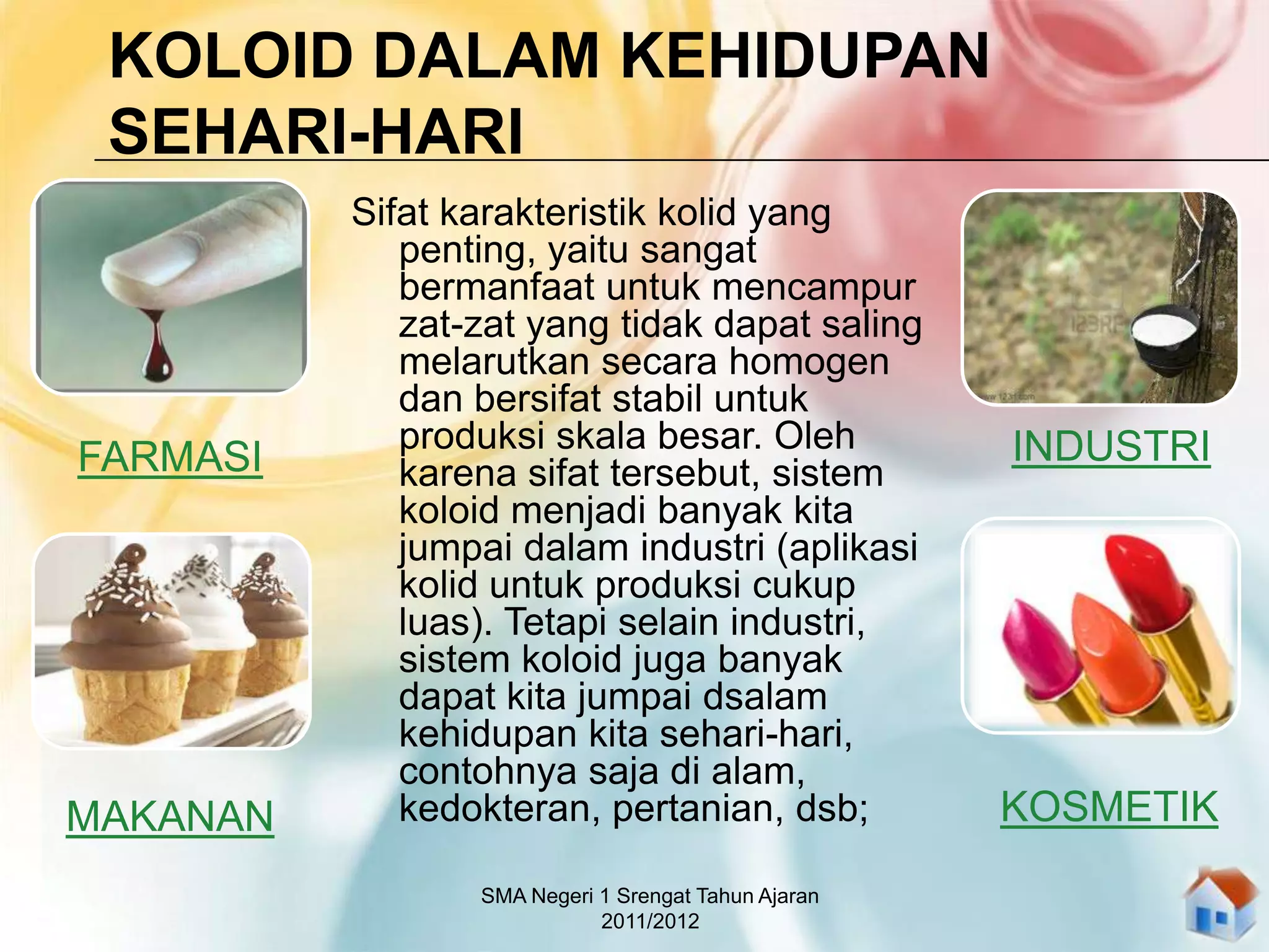 Sistem koloid | PPTX