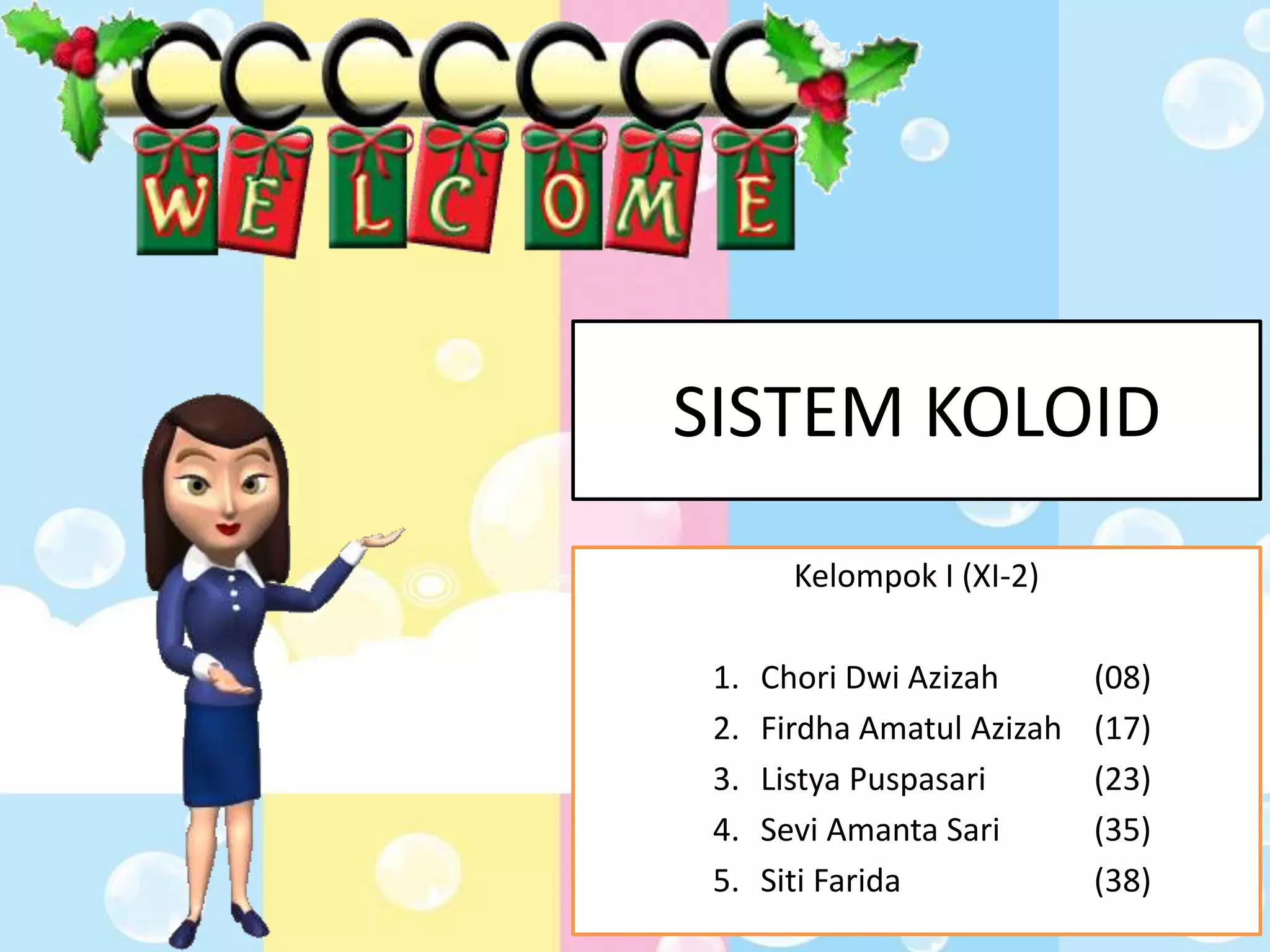 SISTEM KOLOID DAN JENISNYA | PPT
