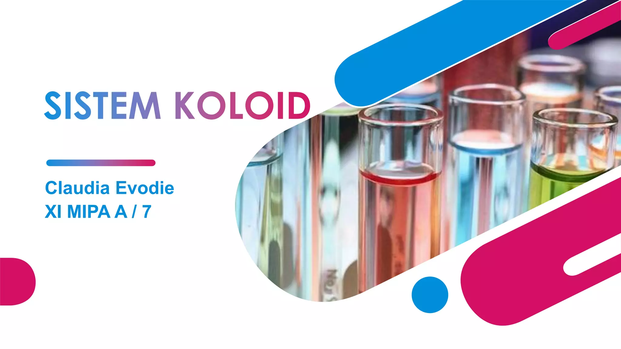 Sistem koloid kimia kelas xi | PPT