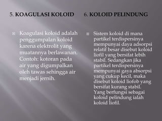 Sistem koloid powerpoint | PPTX