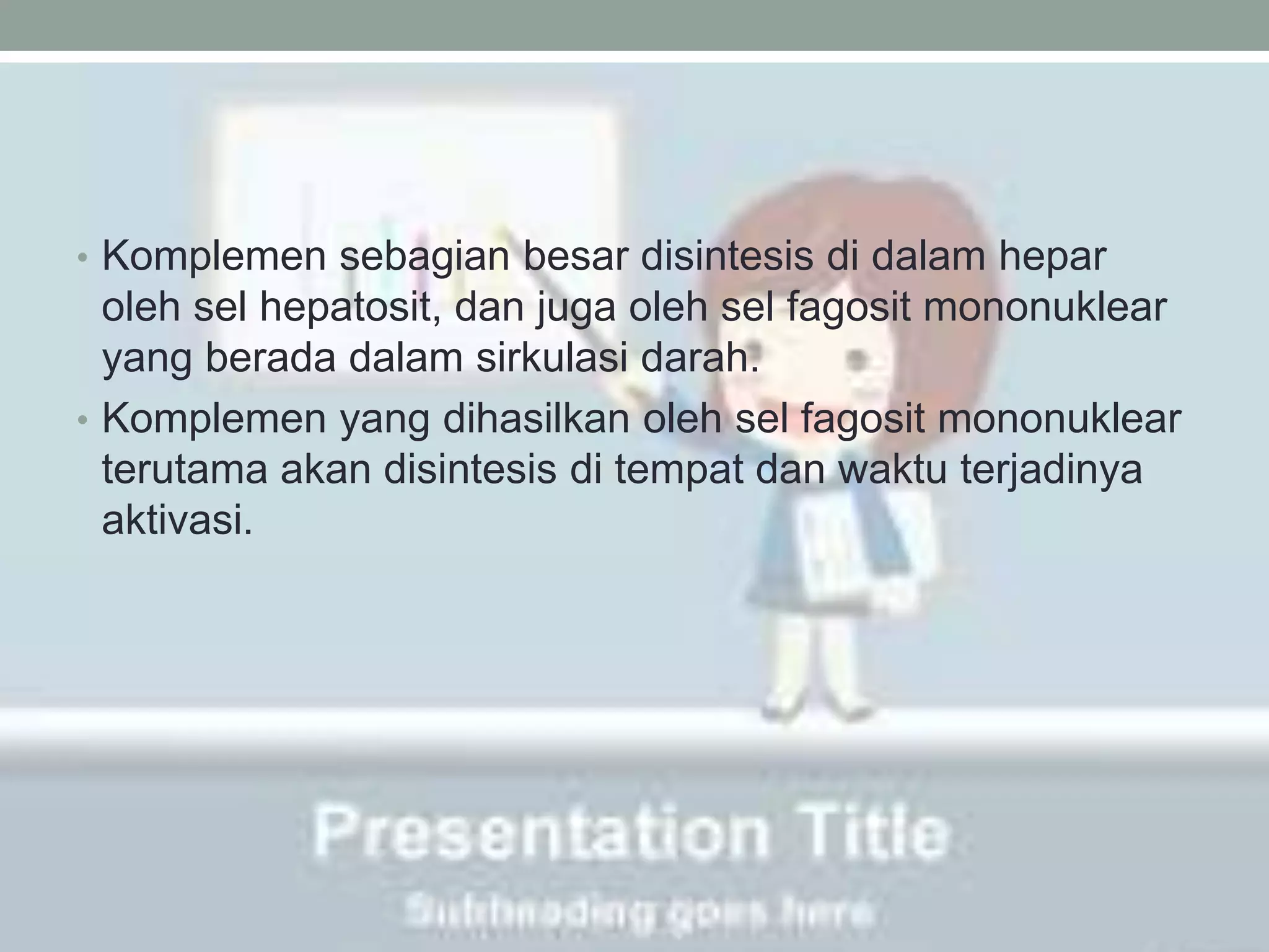 Sistem komplemen | PPTX