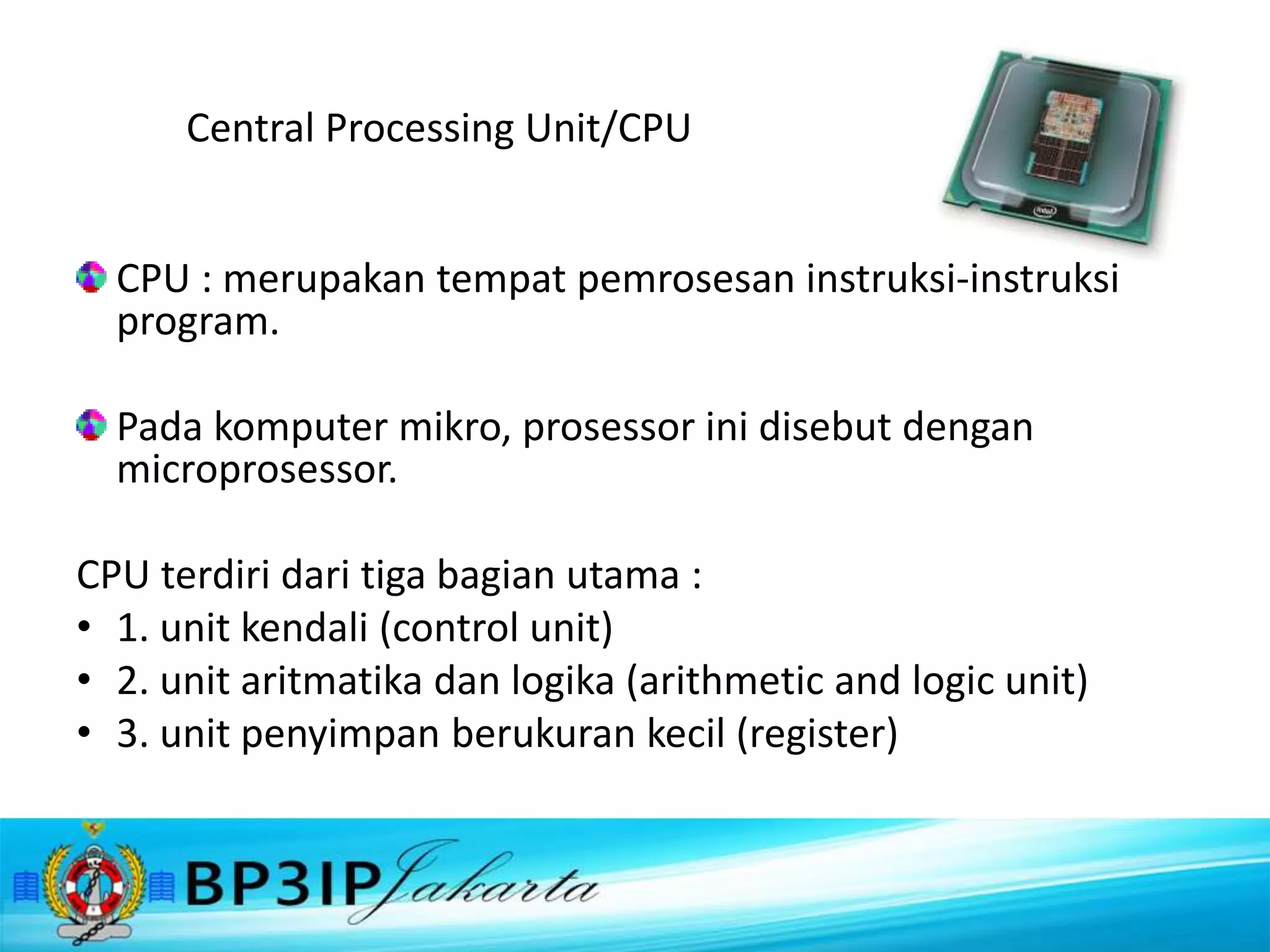 Sistem komputer | PPTX