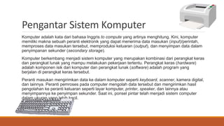 Sistem komputer bab 4 Lovindi 7F | PPT