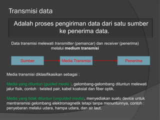 Sistem komunikasi data | PPT