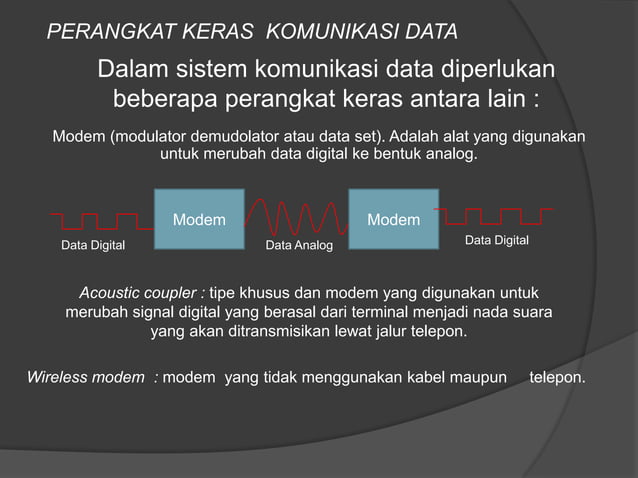 Sistem komunikasi data | PPT