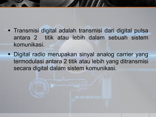 Sistem komunikasi digital i | PPTX