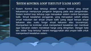 Sistem kontrol pada mesin cnc | PPT