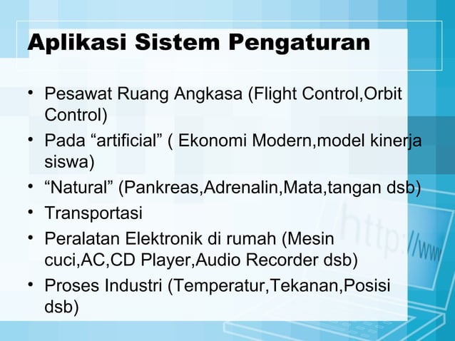 Sistem kontrol, pengendalian & keamanan sistem | PPT