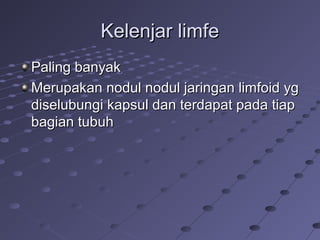 Sistem limfatik farmasi | PPT