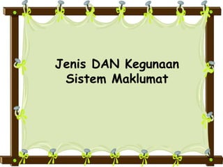 Sistem maklumat | PPTX