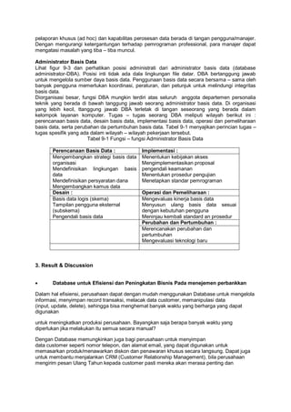 Sistem Manajemen Basis Data | PDF