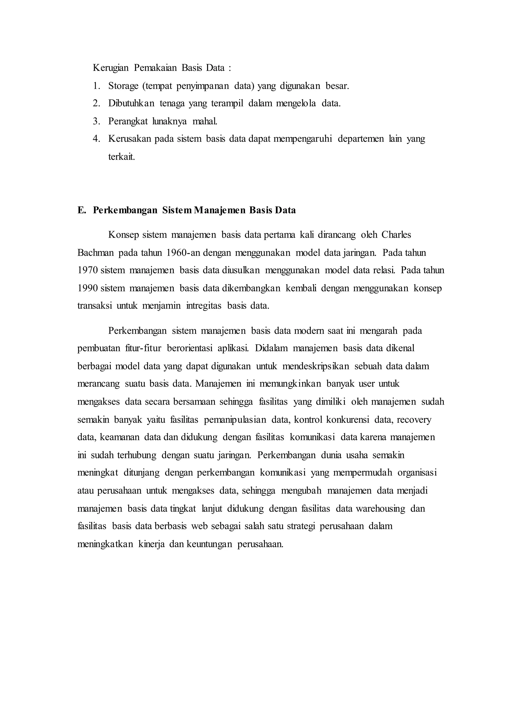 Sistem manajemen basis data | PDF