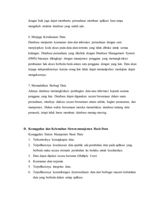 Sistem manajemen basis data | PDF