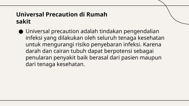 Sistem Manajemen Keselamatan Dan Kesehatan Kerja Dan Prinsip Patient Safety Serta Universal ...