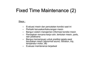 Sistem manajemen maintenance | PDF