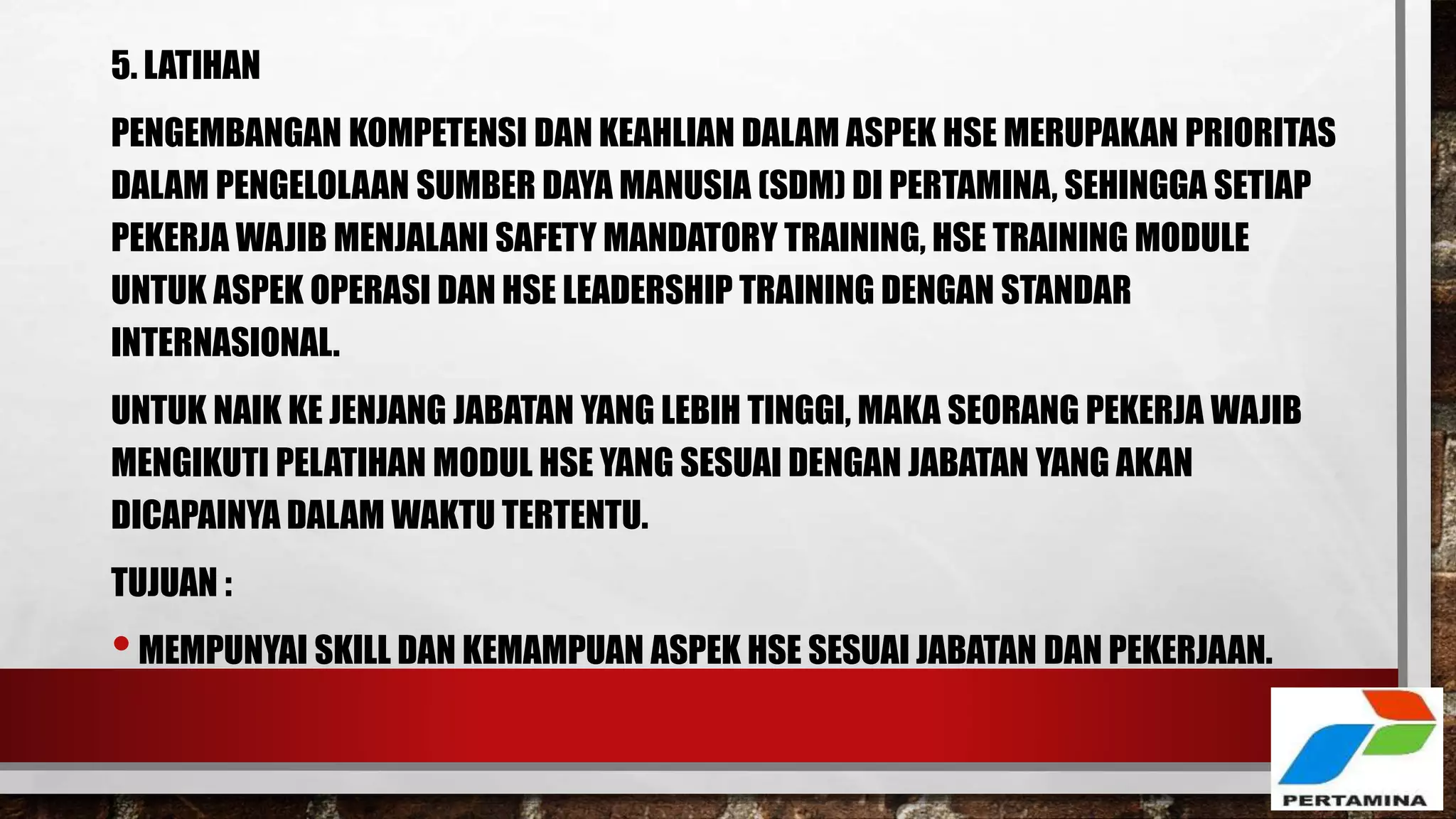 Sistem manajemen pertamina | PPTX