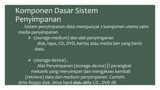 Sistem memori | PPT