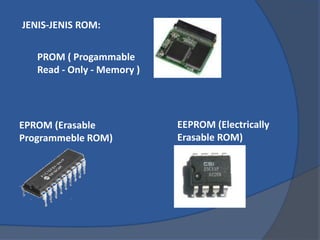 Sistem memori dan media simpanan | PPT