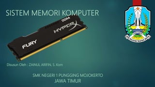 Sistem memori komputer | PPSX