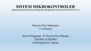 Sistem mikrokontroler | PPT