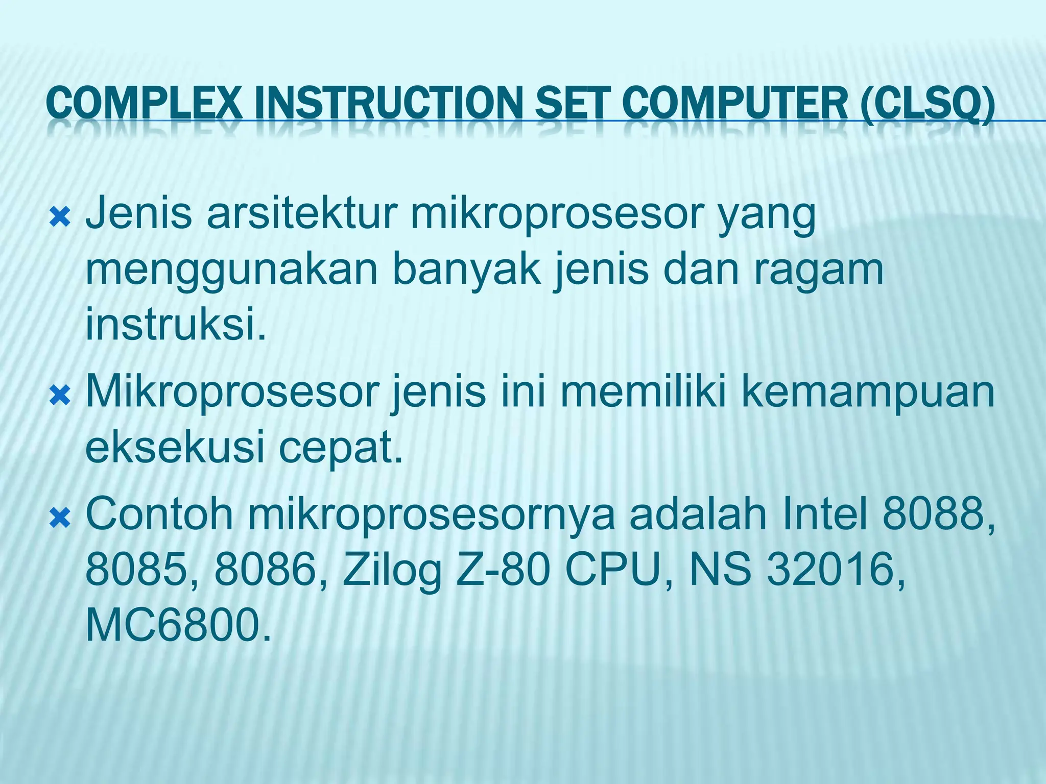 Sistem Mikroprosesor I BAB II, Oleh Universitas Negeri Yogyakarta | PPTX