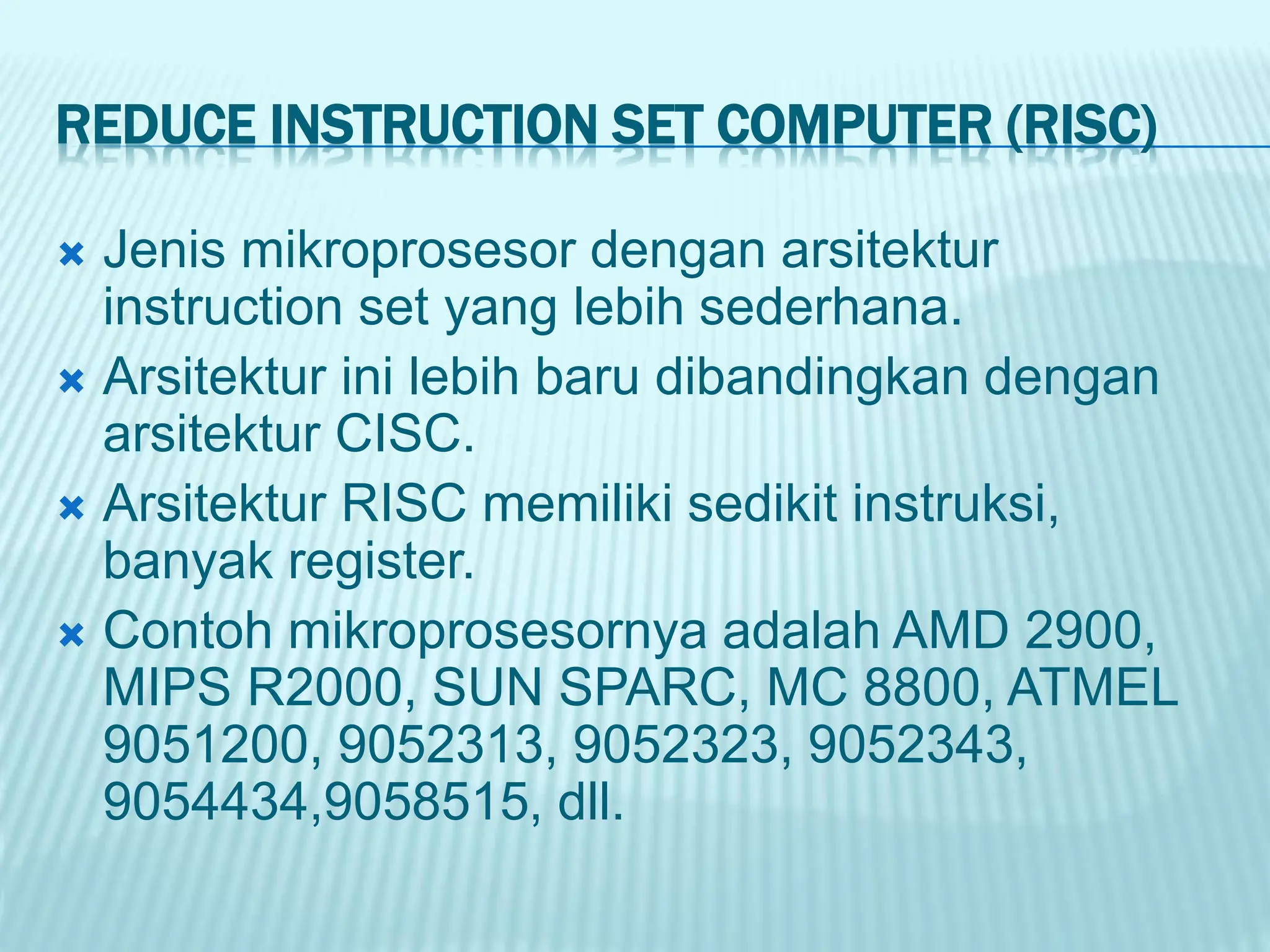 Sistem Mikroprosesor I BAB II, Oleh Universitas Negeri Yogyakarta | PPTX