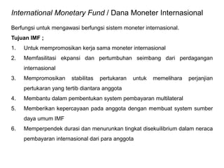 Sistem moneter internasional | PPTX