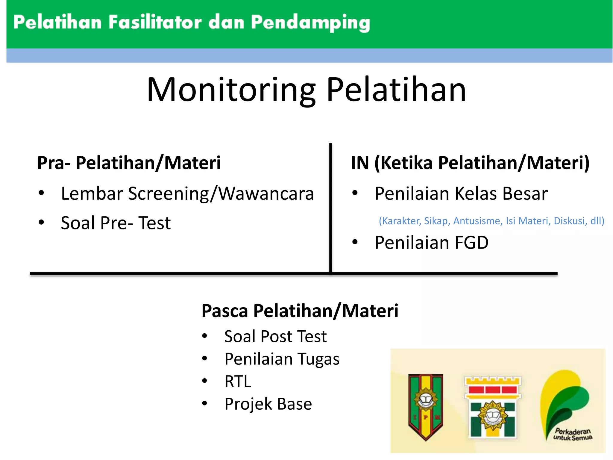 Sistem Monitoring dan Evaluasi Pelatihan.pptx