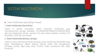 Sistem multimedia | PPSX