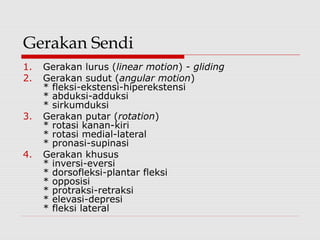 Sistem Muskuloskeletal | PPT