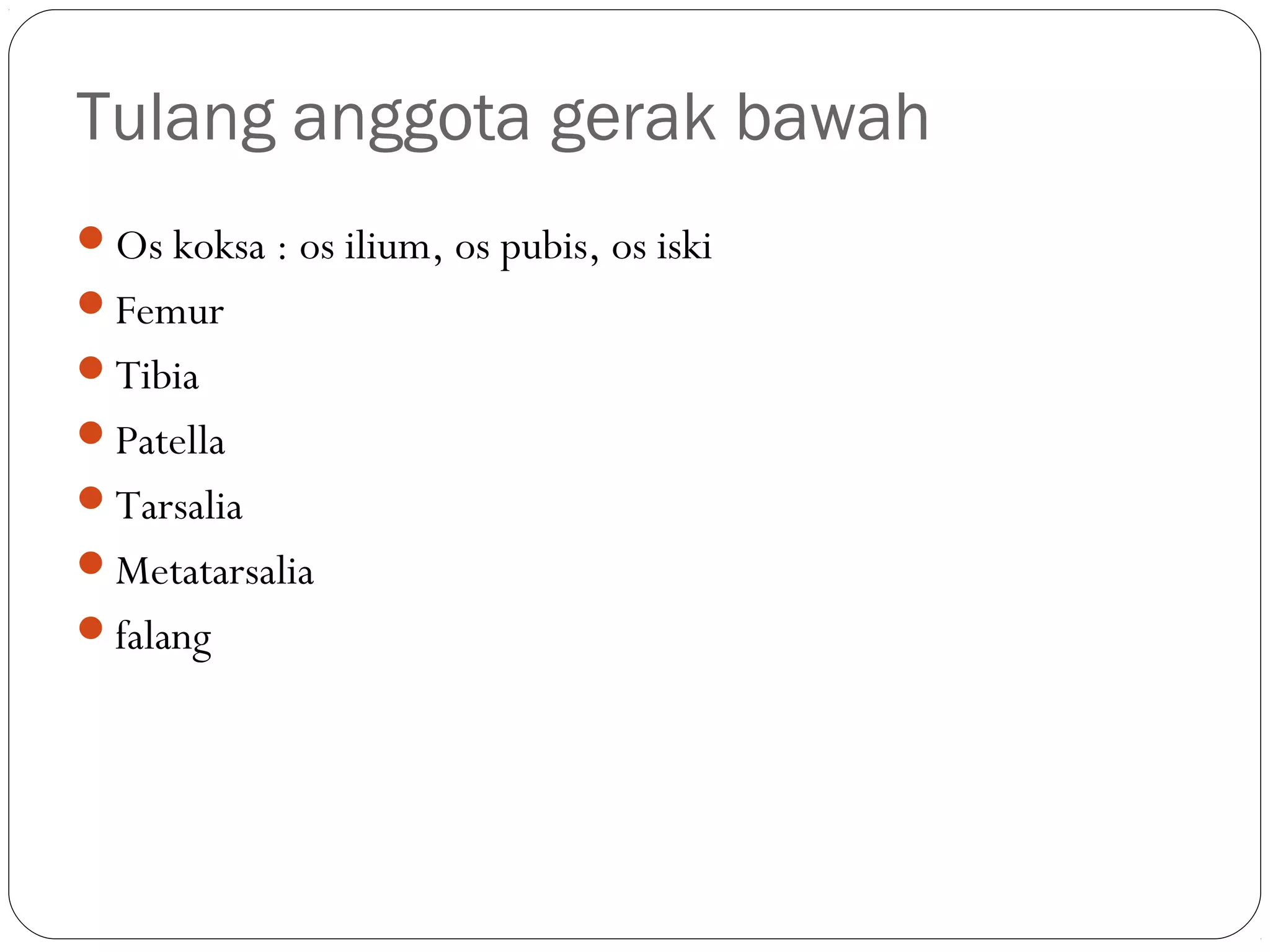 Sistem Muskuloskeletal full | PPT