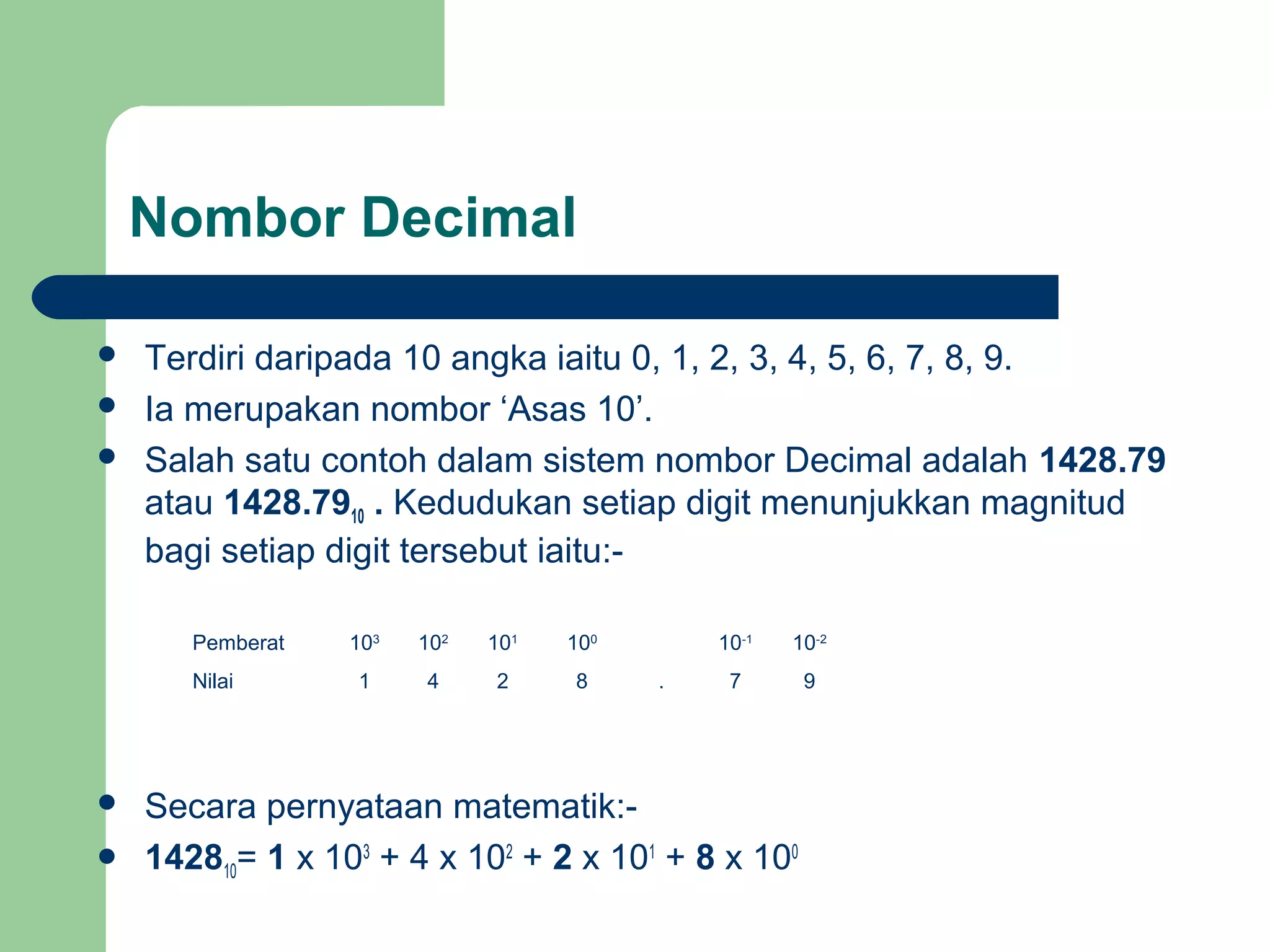 Sistem nombor | PPT