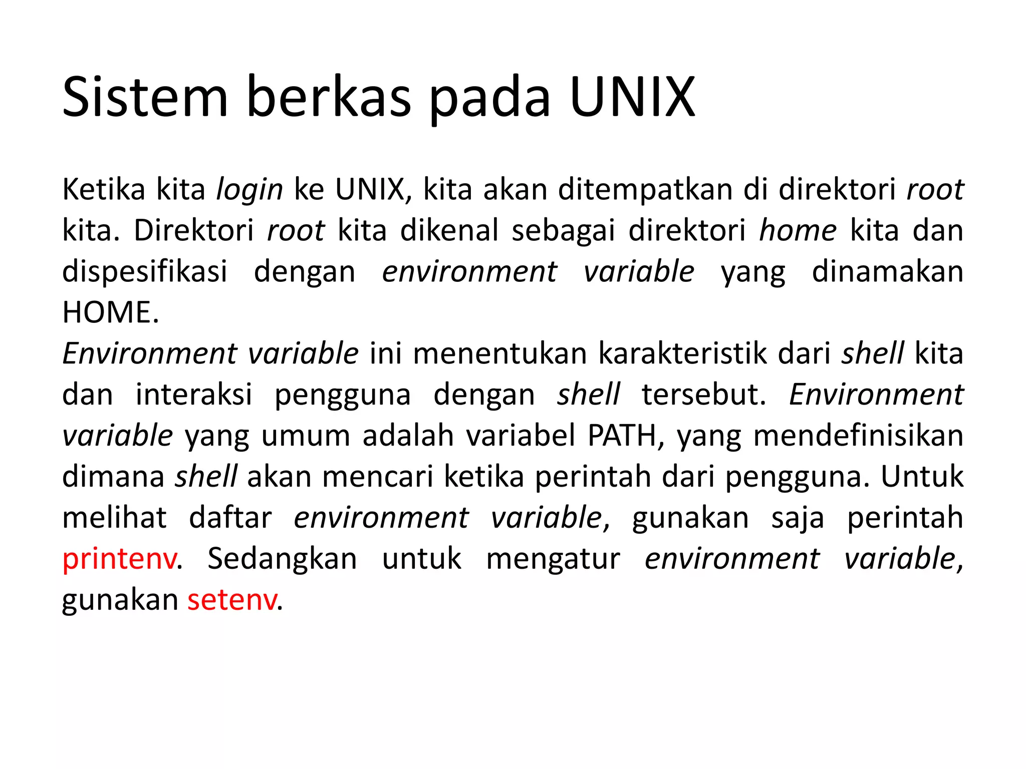 Sistem Operasi - 11 [Sistem Berkas Pada SO] | PPTX