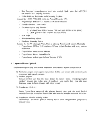 Sistem operasi | PDF