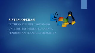 Sistem operasi | PPT