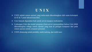 Sistem operasi | PPTX