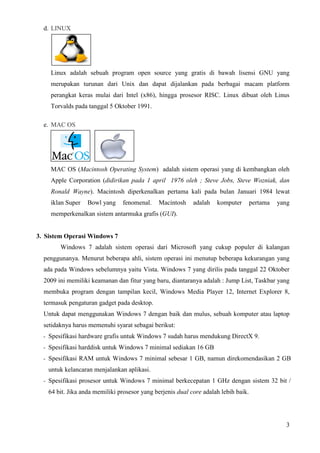 Sistem operasi | PDF