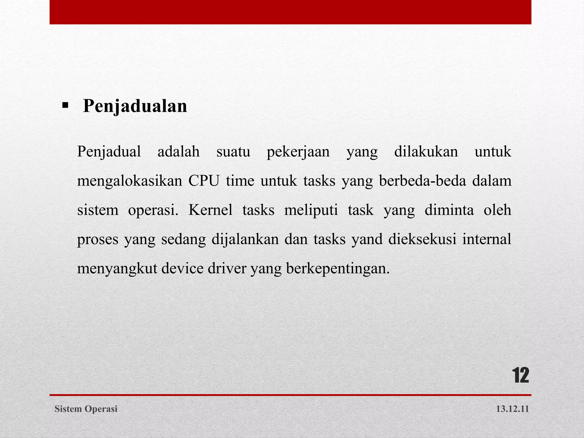 Sistem operasi pertemuan 10 | PDF