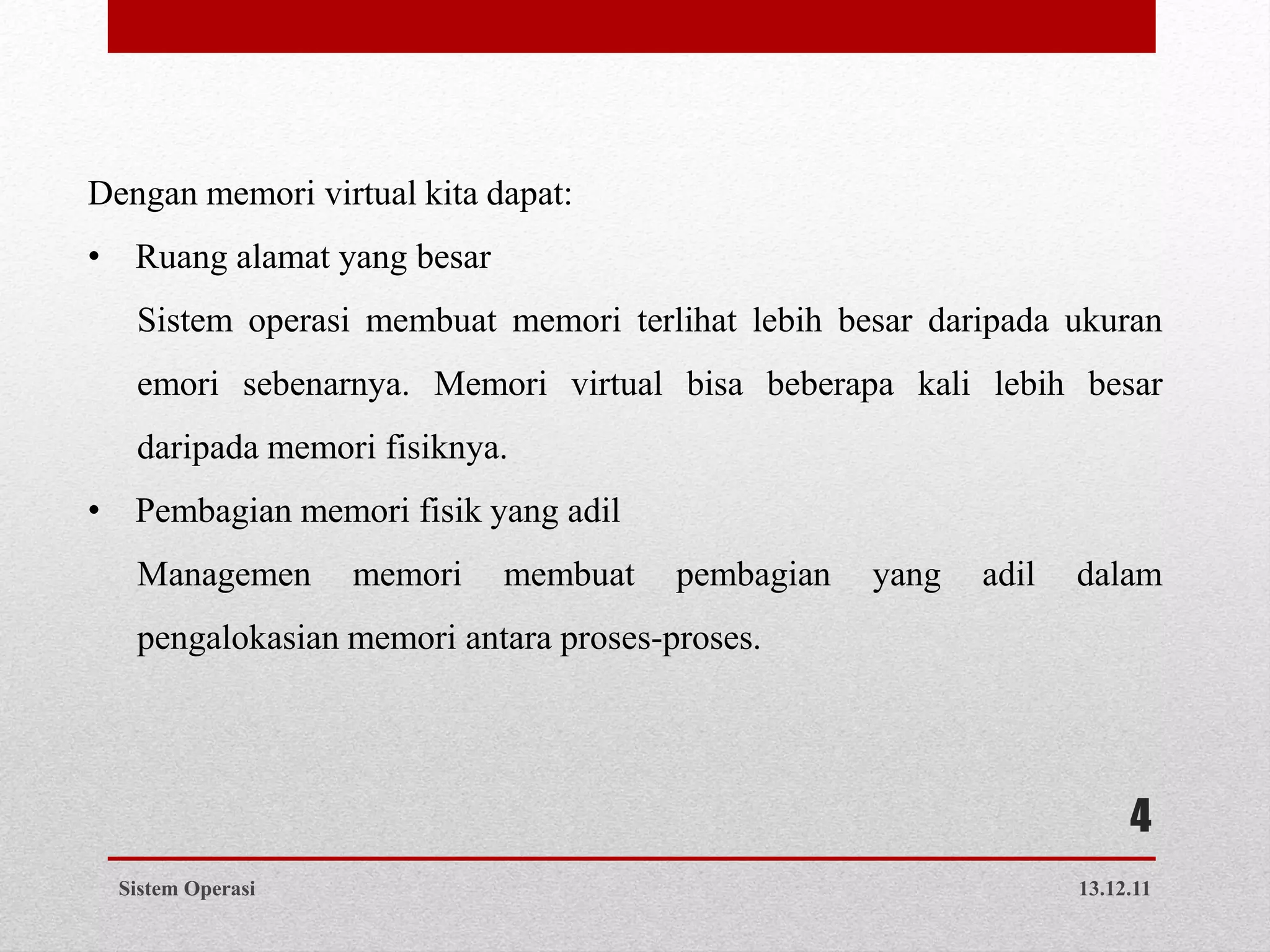 Sistem operasi pertemuan 11 | PPT