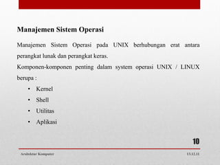 Sistem operasi pertemuan 2 | PDF