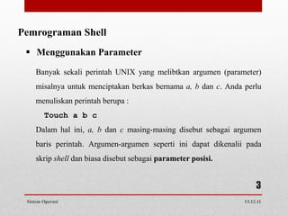 Sistem operasi pertemuan 9 | PPT